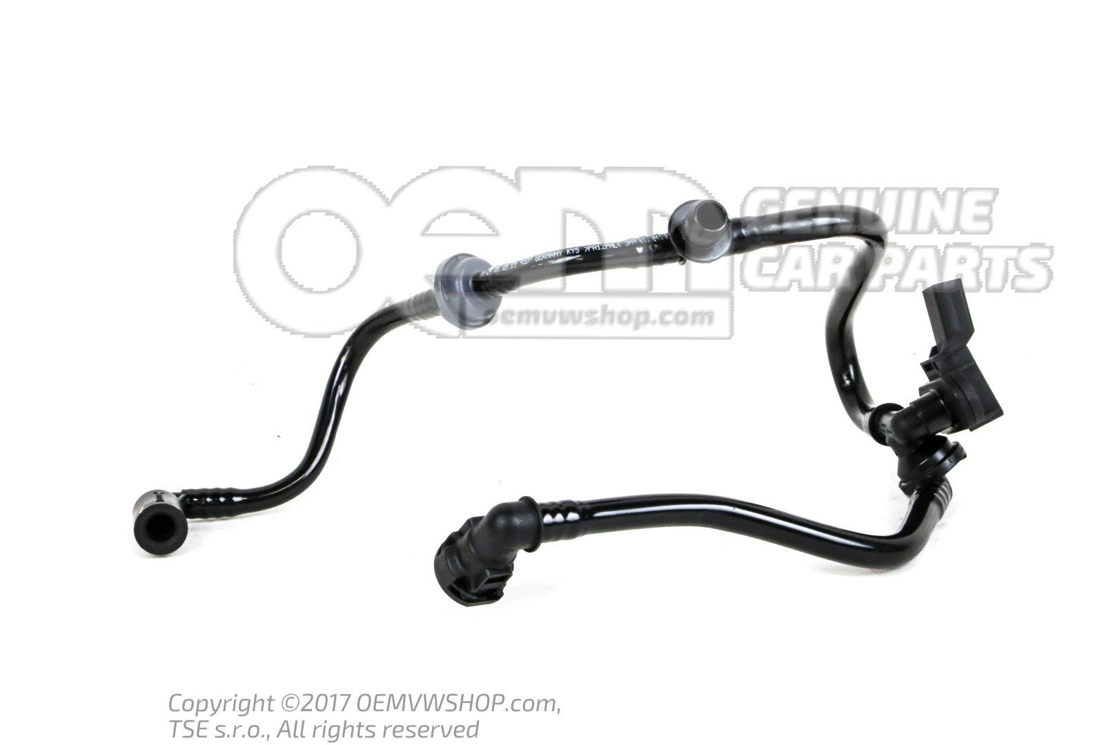Vacuum hose with non-return valve and pressure sensor Volkswagen Passat ...