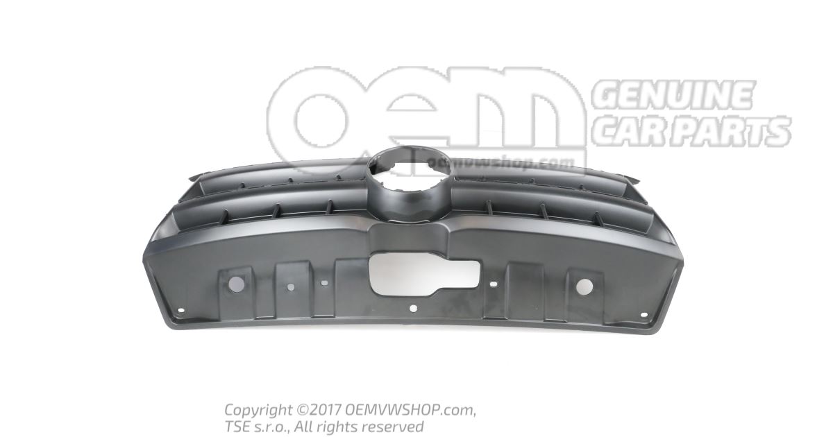 Radiator grille satin black 2HH853653 9B9 | b2b.oemVWshop.com